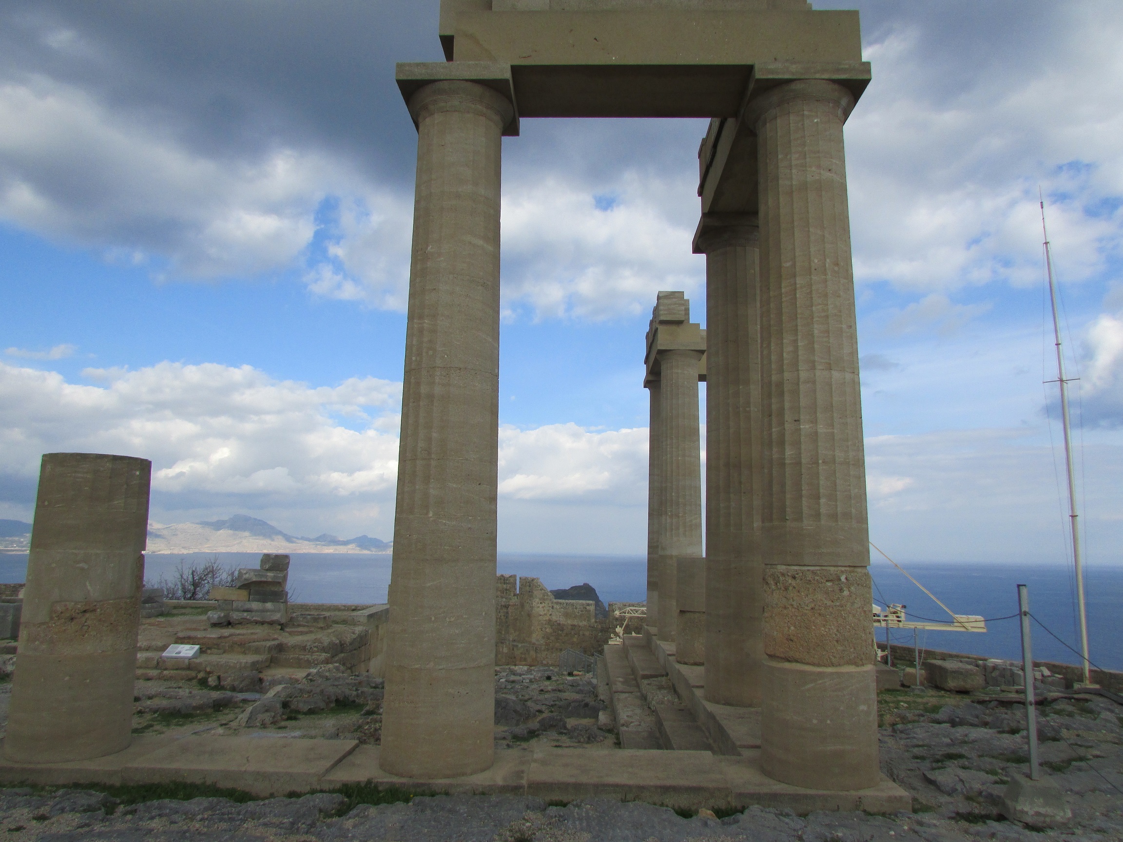 Akropol w Lindos - Wyspa Rodos