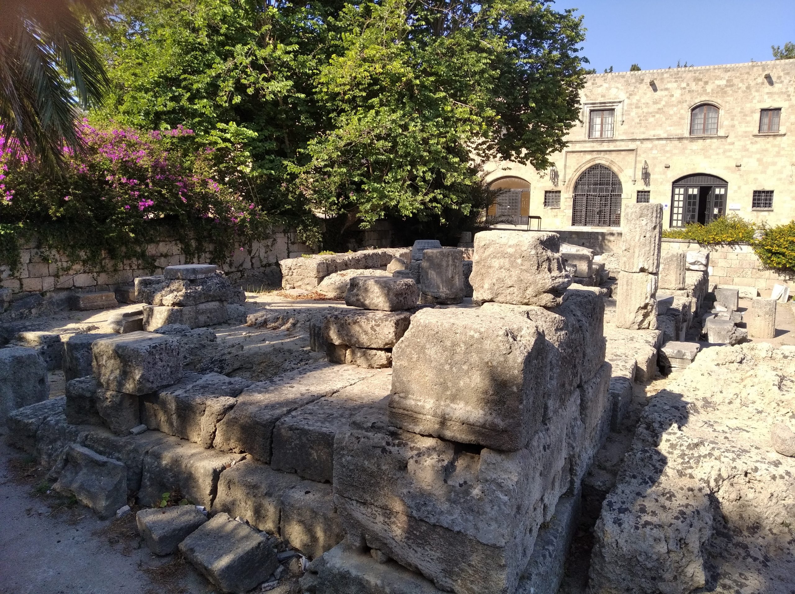 Ruiny świątyni Afrodyty - Wyspa Rodos